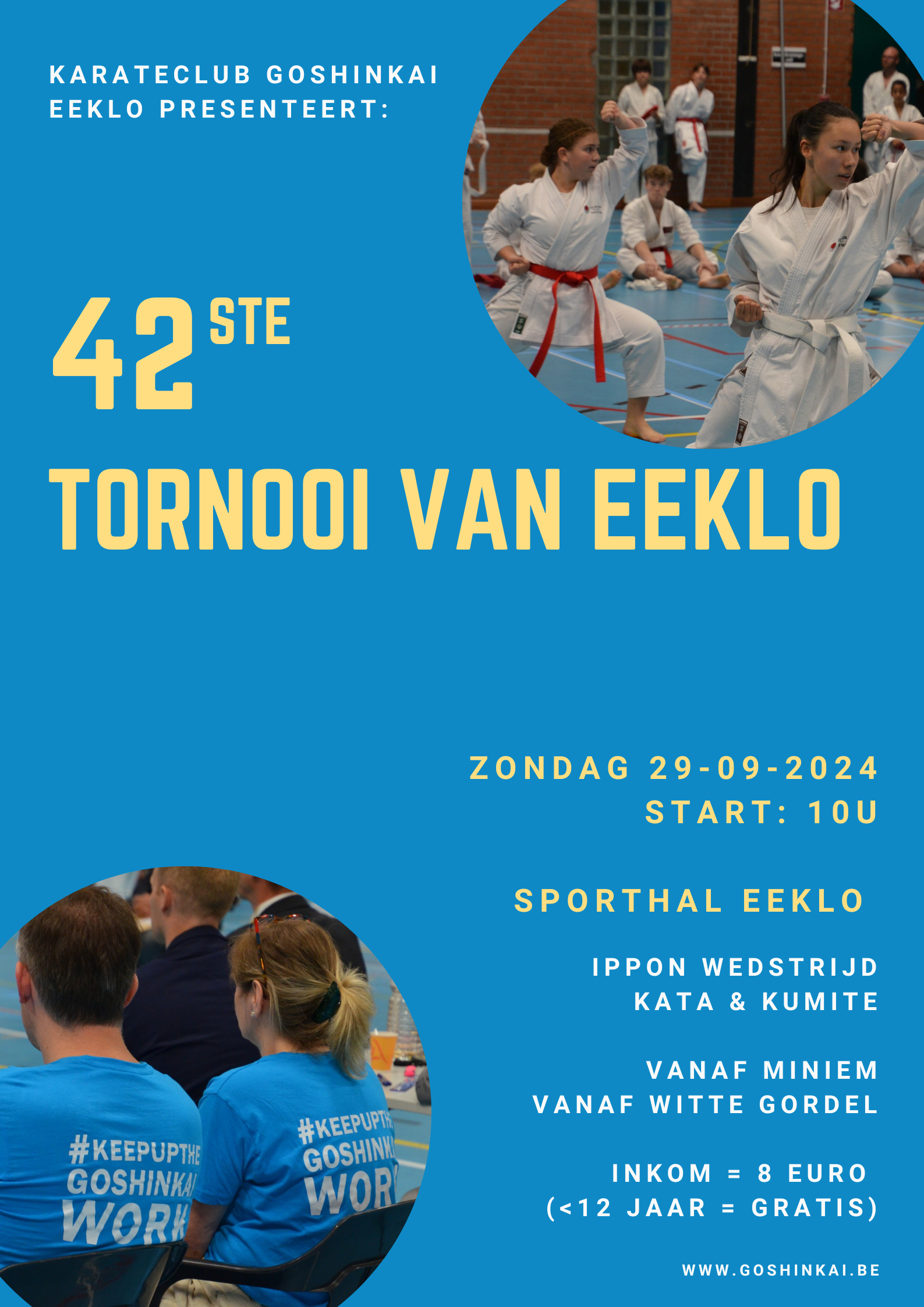 TORNOOI VAN EEKLO 2024 – TAISHO KARATECLUB LEDE